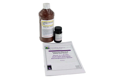 GENIE IN A BOTTLE - HYDROGEN PEROXIDE DECOMPOSITION DEMO | Geyer ...