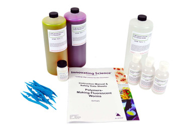 POLYMERS - MAKING FLUORESCENT WORMS CHEMISTRY DEMONSTRATION | Geyer ...