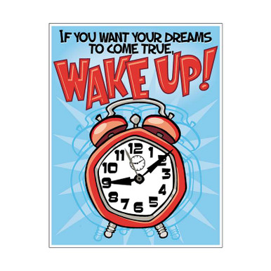 Wake Up! Poster | Geyer Instructional Products