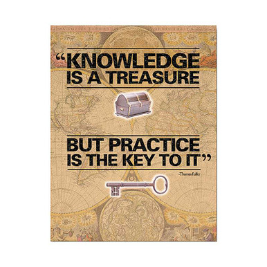 Knowledge is a Treasure Poster | Geyer Instructional Products