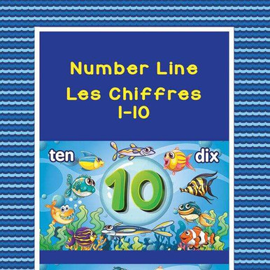Fishy Number Line 1-10 Number Recognition Mat | Geyer Instructional ...