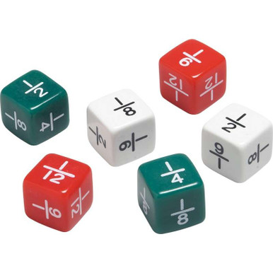 Fraction Dice | Geyer Instructional Products