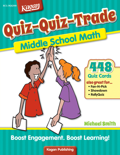 Quiz-Quiz-Trade: Math-Grade 8 | Geyer Instructional Products