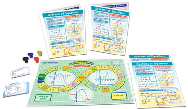 Systems of Equations Learning Center Game | Geyer Instructional Products