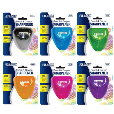 Dual Blades Sharpener w/ Triangle Receptacle 24 Packs - 224264 | Geyer ...