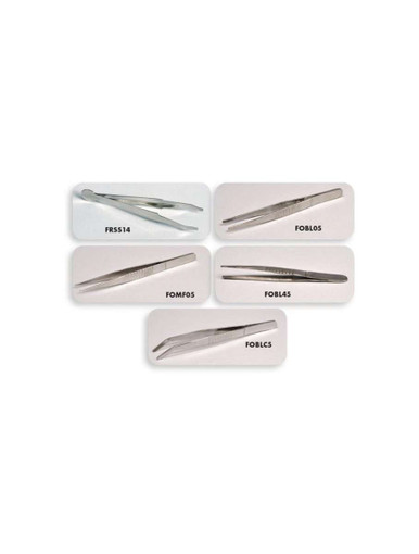 STAINLESS STEEL FORCEPS, ANGULAR BLUNT, 5" - 226112 | Geyer ...