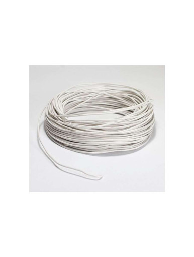 PLASTIC INSULATED COPPER WIRE, WHITE, 100-FOOT ROLL - 226782 | Geyer ...
