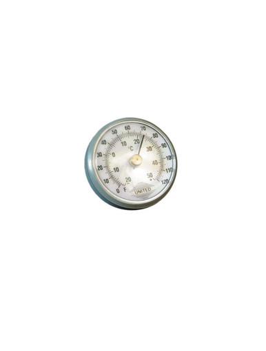 DIAL THERMOMETER, -20 TO 50 DEGREES C, AND 0 TO 120 DEGREES F - 227238 ...