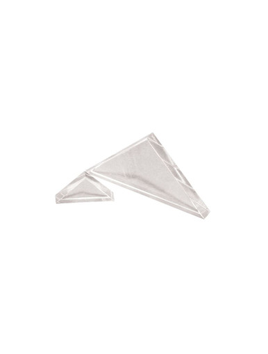 RIGHT ANGLE REFRACTION PRISM, 32MM X 45MM, GLASS | Geyer Instructional ...