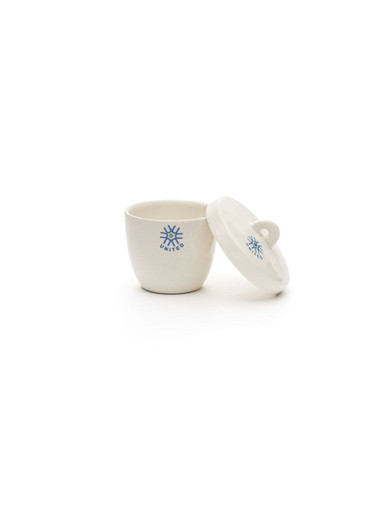 PORCELAIN CRUCIBLE, TALL FORM, WITH COVER, 15ML, PK/6 | Geyer ...