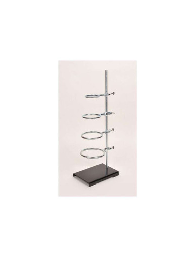 SUPPORT STAND/RING SET, 6" X 11" BASE, 36" ROD, WITH 5 RINGS (2", 3", 4 ...