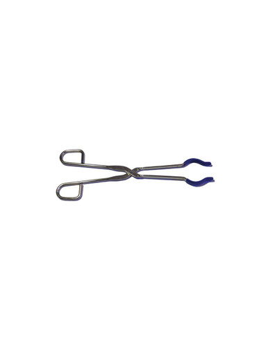 FLASK TONGS, STAINLESS,WITH SILICONE COATED GRIPS | Geyer Instructional ...