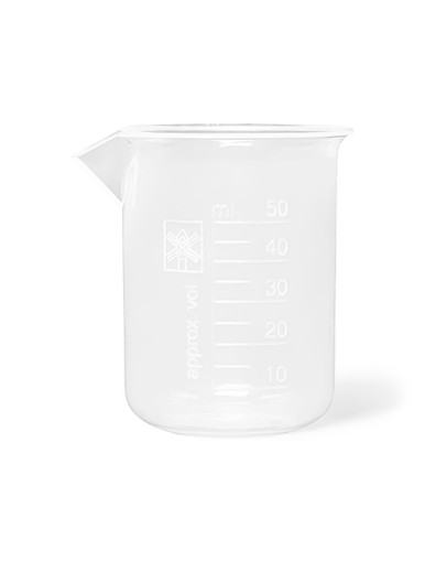 BEAKERS, WIDE SPOUT, PP, 50ML, PK/12 | Geyer Instructional Products