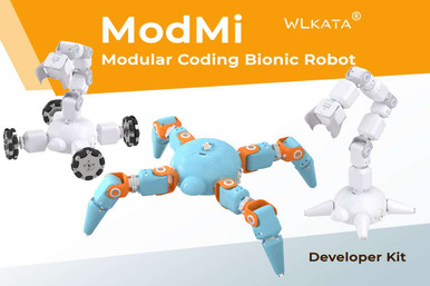Wlkata ModMi Developer Kit- Modular Coding Interactive Bionic Robot Kit ...
