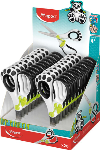 Koopy Spring-Assisted Educational Scissors 5" Display x20, 5 displays ...