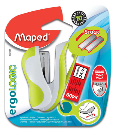 Ergologic Soft Touch Mini Stapler + 400 Staples, 160 units | Geyer ...