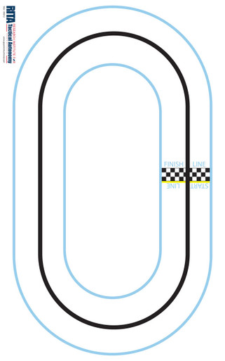 mBot Racetrack Mat, 60" x 96" | Geyer Instructional Products