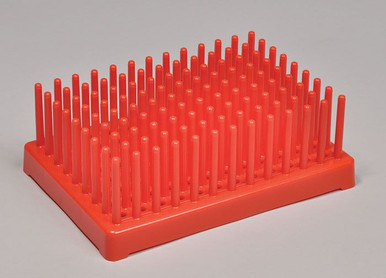 50-Place Test Tube Drying Rack – Efficient Lab Glassware Organizer