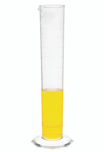 1000ml Graduated Cylinder with Octagonal Base - Class B, TPX Plastic ...