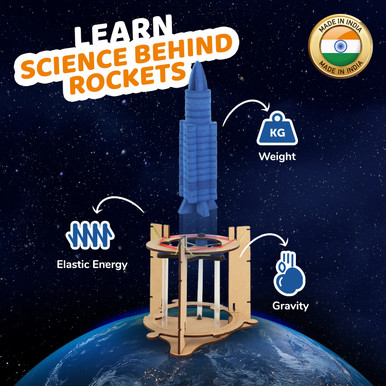 Smartivity Blast Off Space Rocket for 6+ Years Boys and Girls, STEM, Learning, Educational and ...
