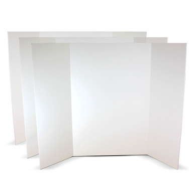 3-Pack White Foam Project Boards, 36x48 Inches - Large Size