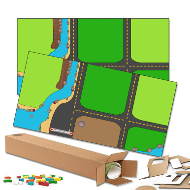 3DuxDesign Site Plan Mat #1 for Classroom Architecture Projects