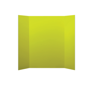 36" x 48" Yellow Foam Presentation Board for Displays & Projects