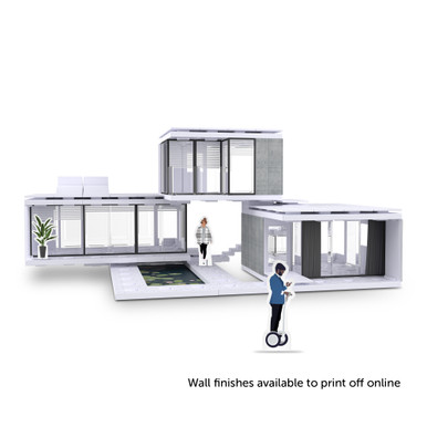 Arckit A200 Model House Kit – Advanced Architectural Design Kit