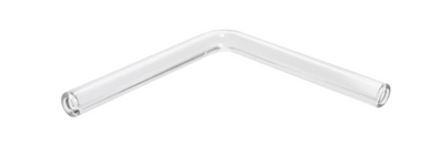 Glass Connecting Tube, Right-Angle Bend, 5mm OD, Pack of 10
