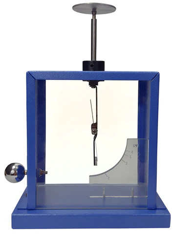 Electroscope with Metal Case and Indicator Gauge