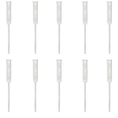 Thistle Tube with Funnel Top. Pack of 10 Thistle Tubes.