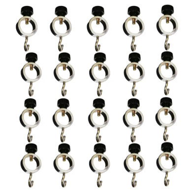 Hook Collar, 19mm Inside Diameter. Pack of 20. - Geyer Instructional ...