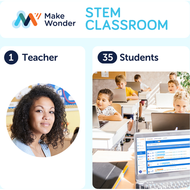 Make Wonder STEM Classroom – 3-Year Subscription