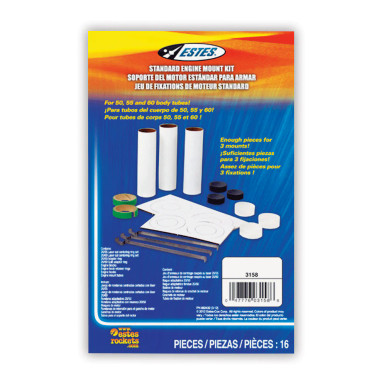 Estes Rockets: Engine Mounts Regular
