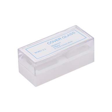 Eisco Labs: Premium Micro Cover Glasses – 24x24mm, 100 Pack