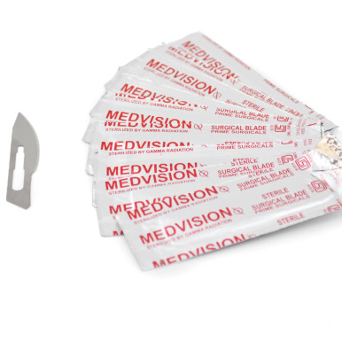 Eisco Labs: Scalpel Blades No. 24 - Pack of 10 Stainless Steel ...