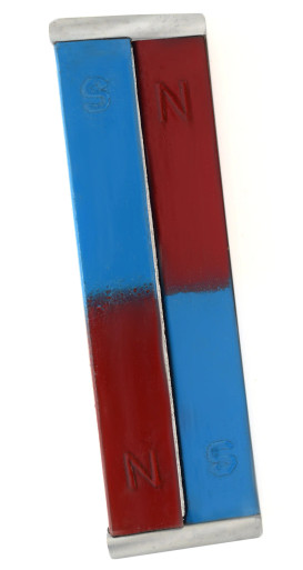 Eisco Labs: Bar Magnets - Chrome Steel, 75 x 12 x 5 mm