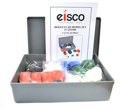 Eisco Labs: Molecular Model Set, 31 Atoms - Educational Chemistry Kit