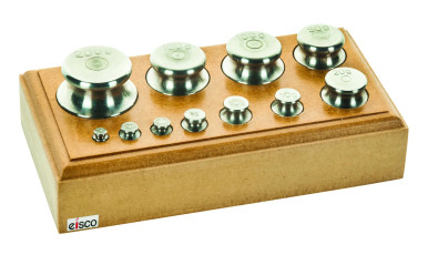 Eisco Labs: Precision Balance Weight Set - Euro Design, Stainless Steel ...