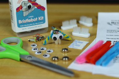 Bristlebot DIY Robotics Kit – 4-Pack