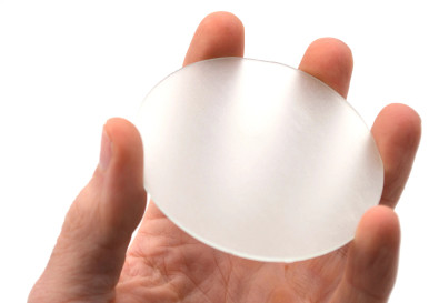 Eisco Labs: Glass Gas Jar Cover – 7.5cm Round Borosilicate Lid