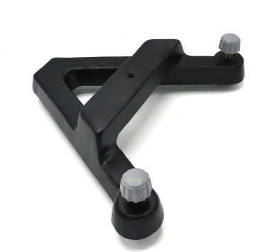 Eisco Labs: Heavy-Duty 'A' Shape Retort Stand Base – 3.5kg, 25cm Side