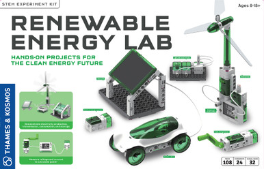 Renewable Energy Lab Kit – Solar, Wind & Water Power Models