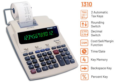 High-Speed Printing Calculator 1310 Model