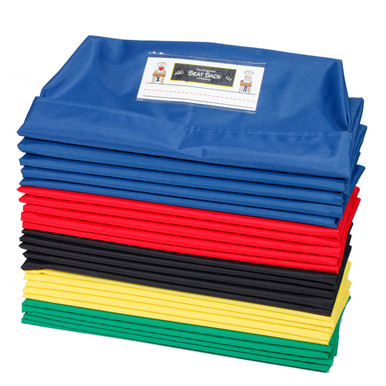 15" Multi-Color Seat Sack Classroom Pack – Set of 25