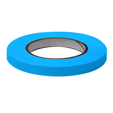 Blue Lab Labeling Tape, 1/2" x 60yd, 6 Rolls/Case