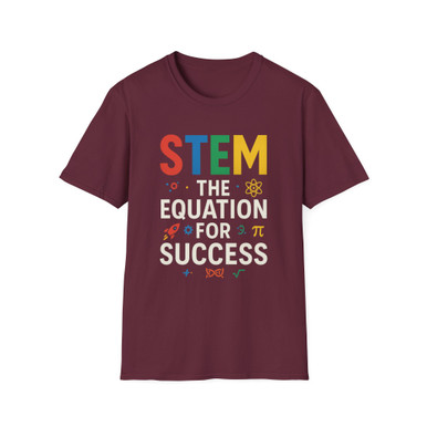 STEM: The Equation for Success | Educational Gift, Science Shirt, Math ...