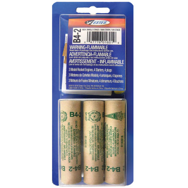 ESTES: B4-2 Model Rocket Engine Storage Bag – 10-Pack Durable Set