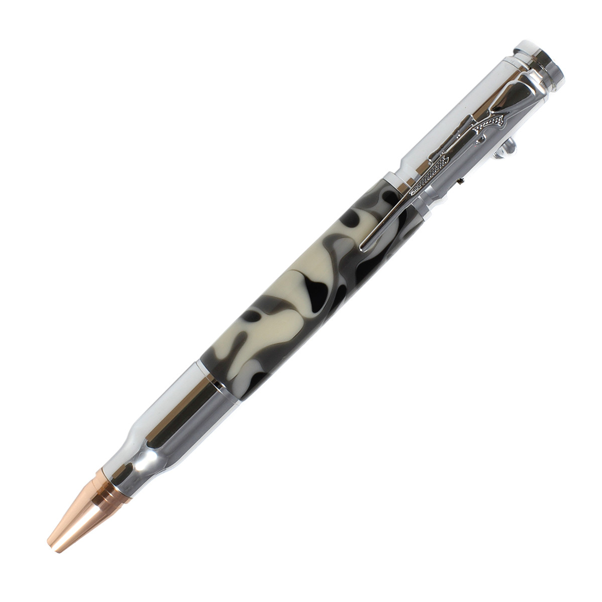 Acrylic Camo Pen Blank - Urban Camo
