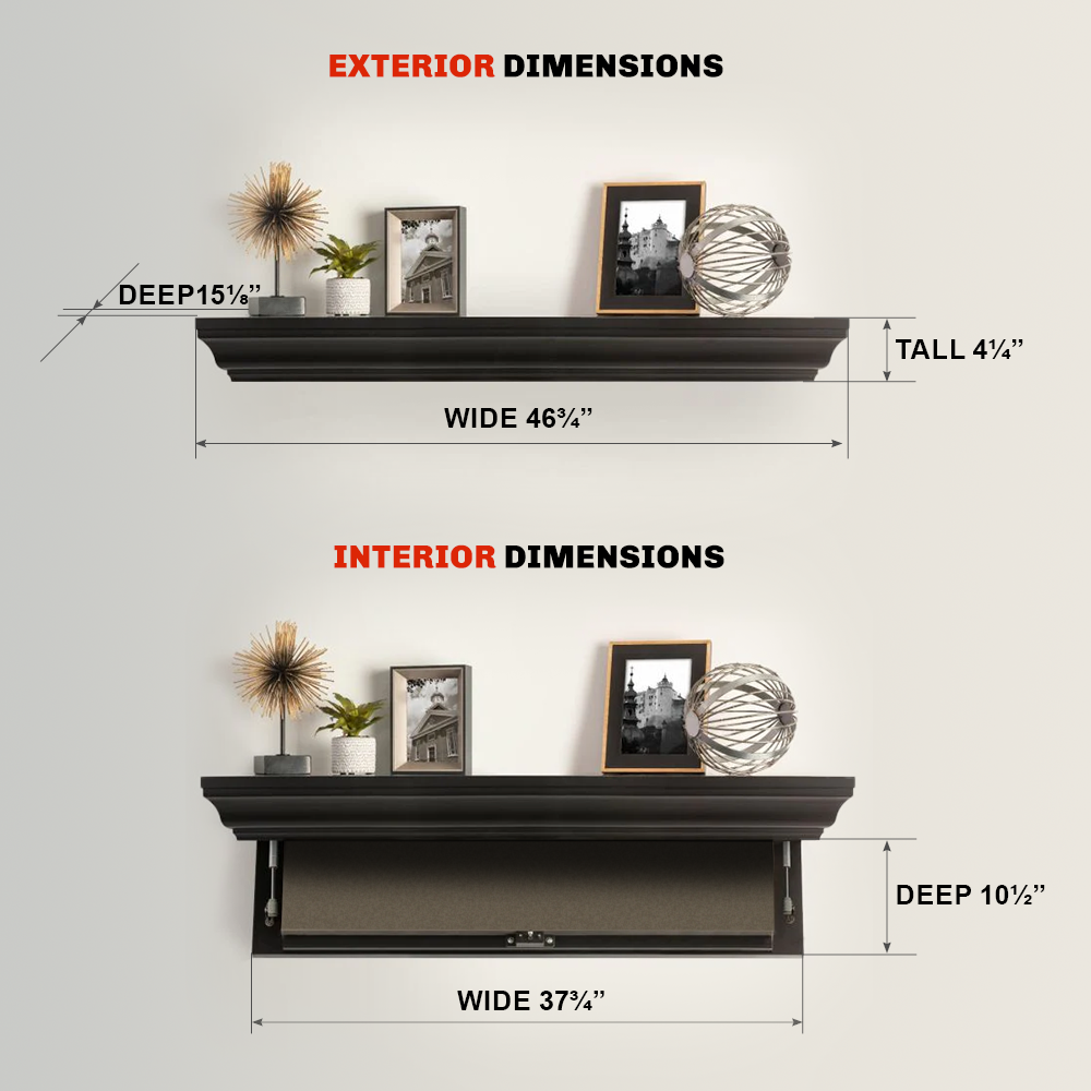 Bravo Large Concealment Shelf w/ RFID Lock